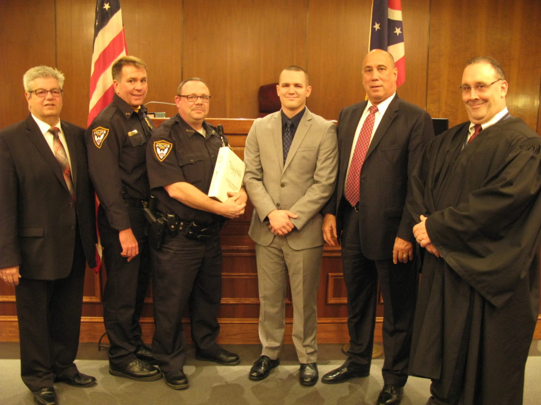 Steubenville police officer sworn in | News, Sports, Jobs - The Herald Star